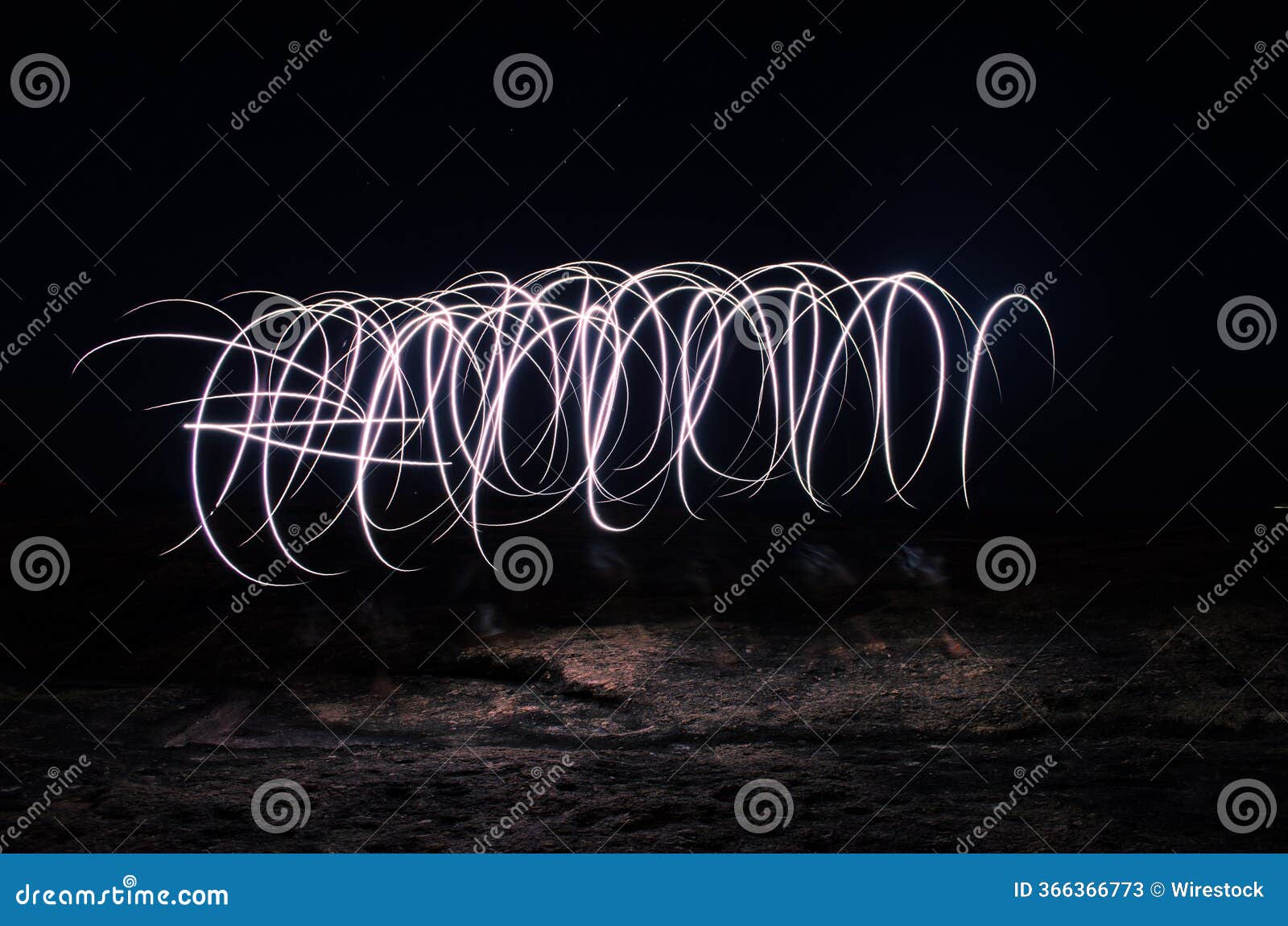 Light Drawings Experiment Royalty-Free Stock Photography ...