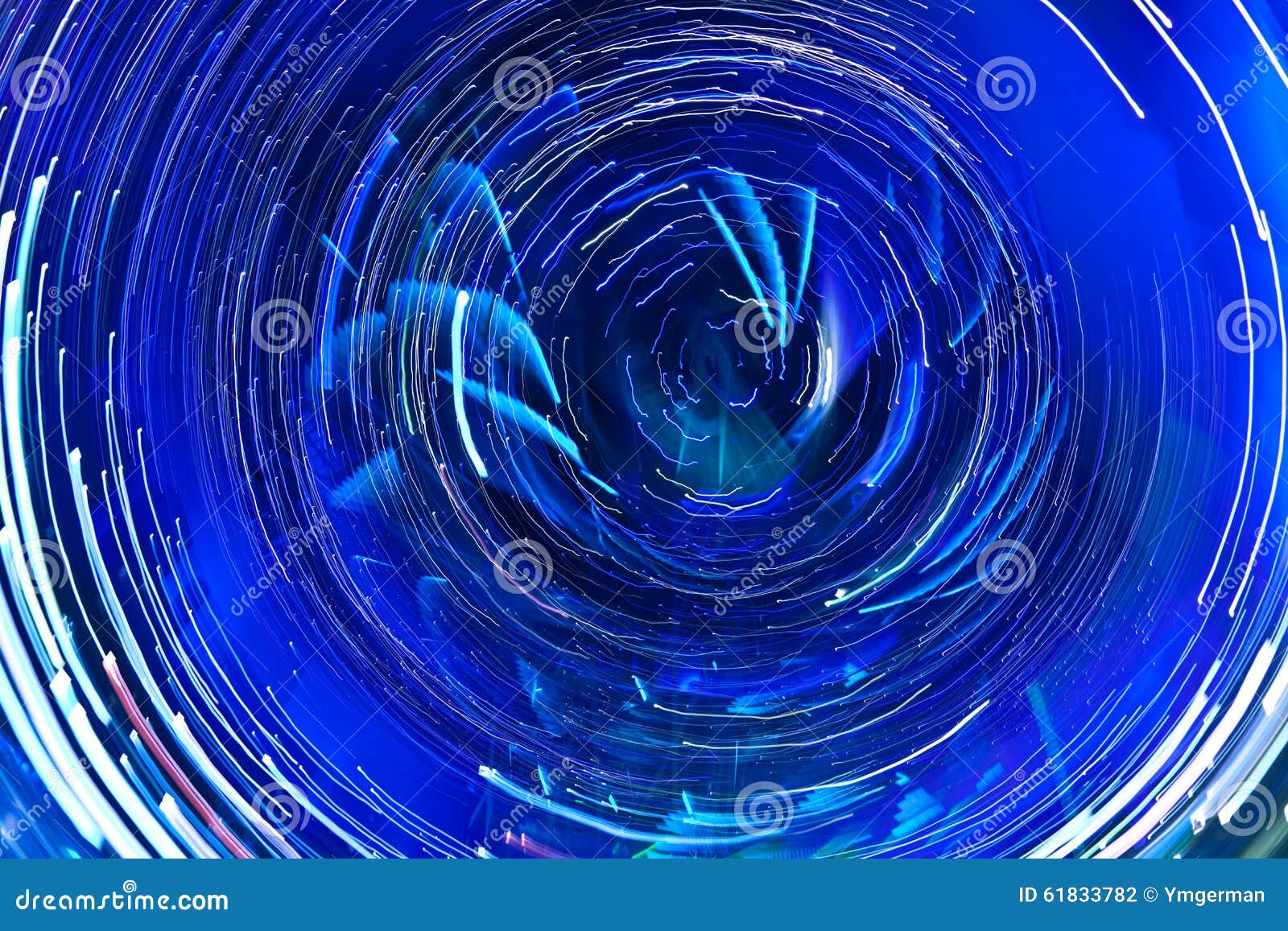 Abstract Circular Light Trails Stock Photo - Image of circular, blur ...