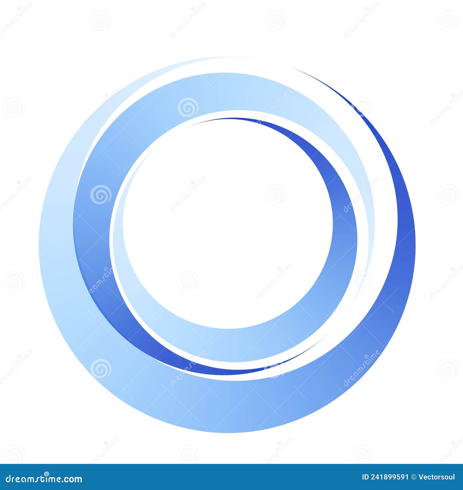 Abstract Circular, Radiating Design Element Vector Stock Vector ...