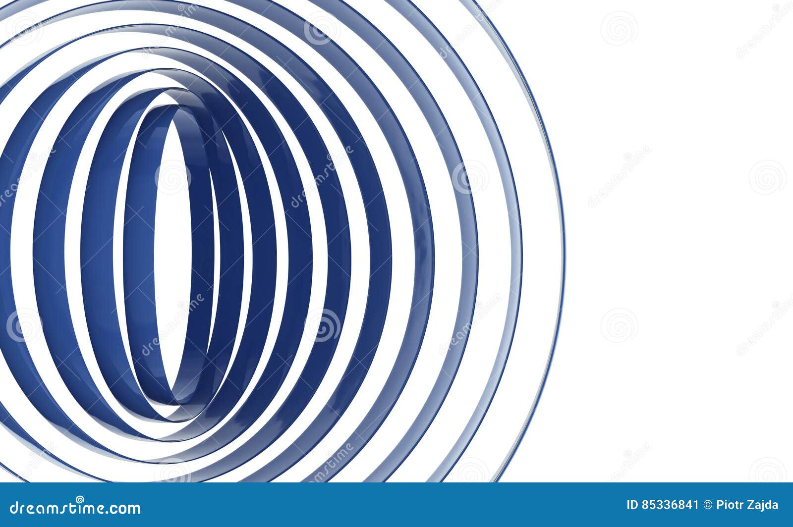 Abstract Circular Rings stock illustration. Illustration of horizontal ...