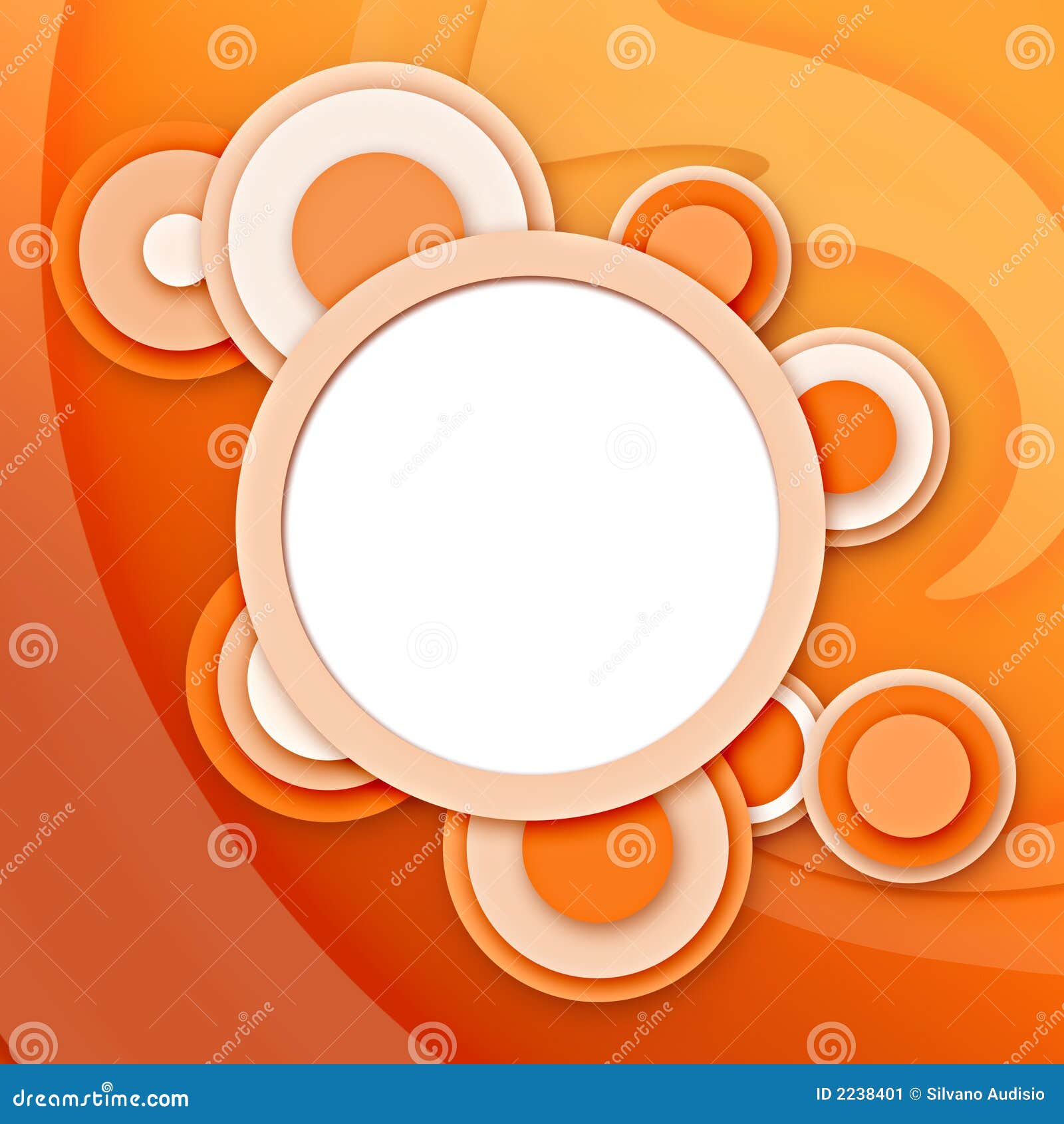 Abstract Circular Windows Oran Stock Illustration - Illustration of ...