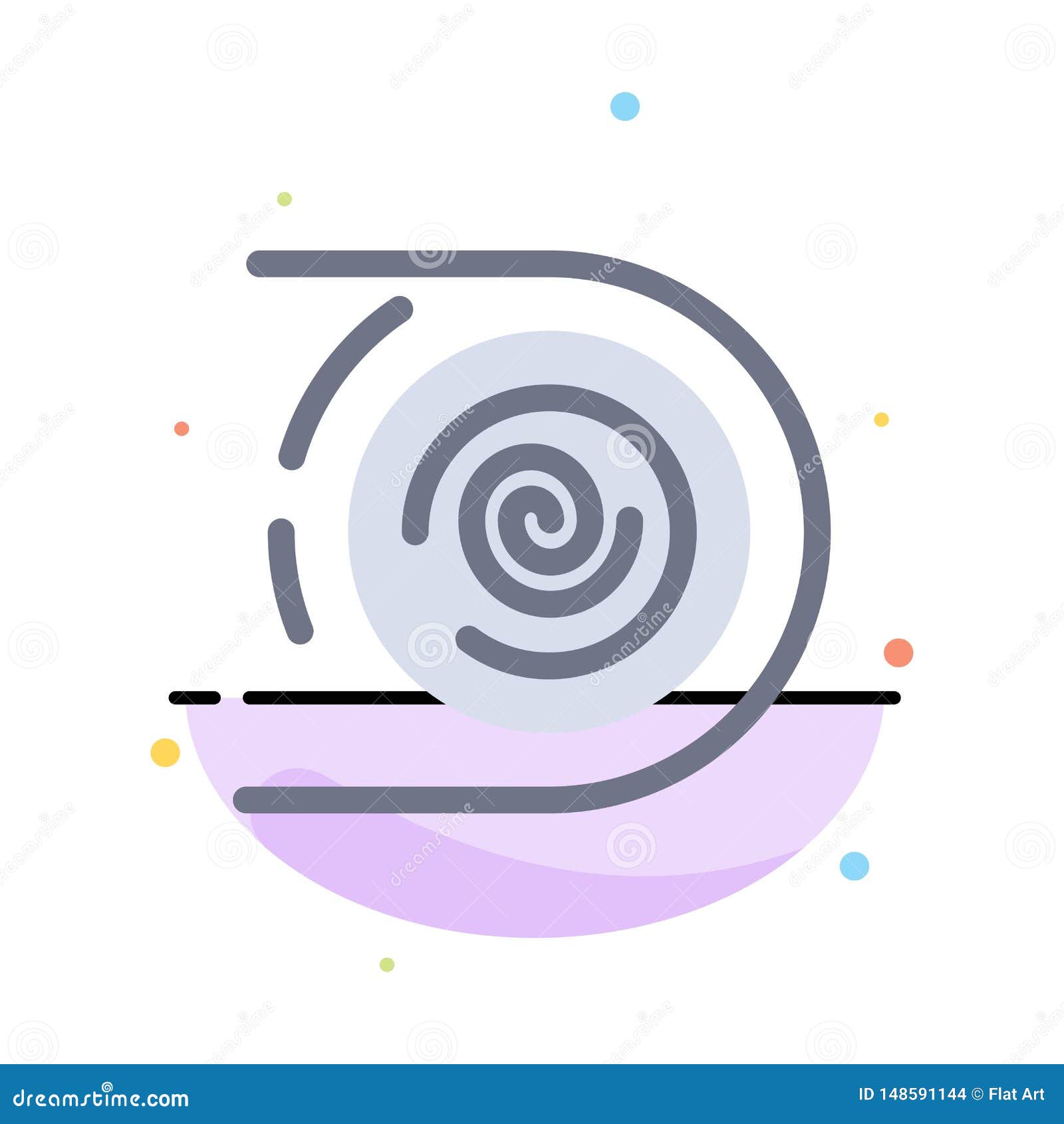 Abstract, Circulation, Cycle, Disruptive, Endless Abstract Flat Color ...