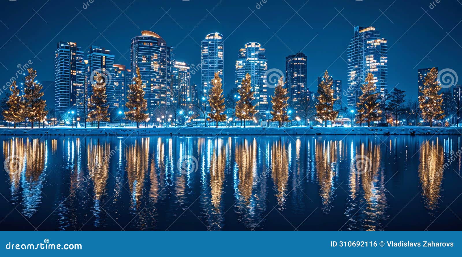 Abstract Cities, Consisting of Geometric Shapes and Forms, Sparkling ...