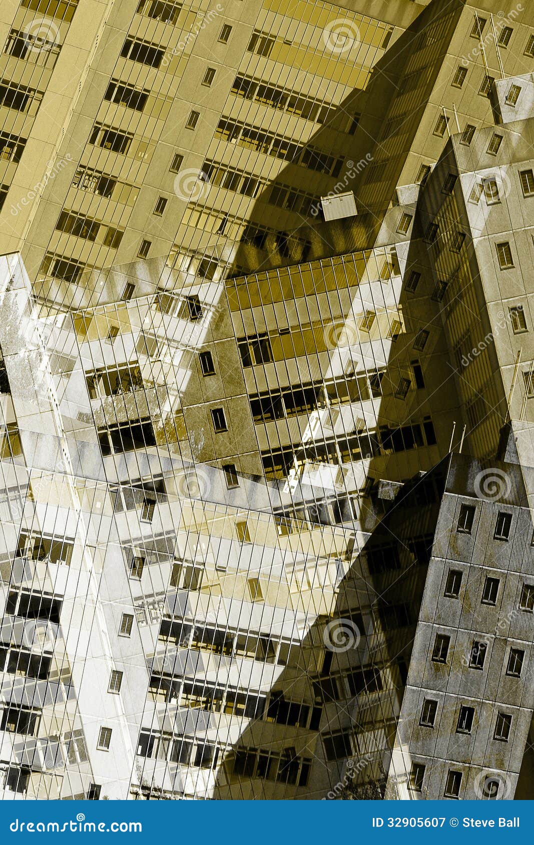 Abstract city buildings stock image. Image of architecture - 32905607