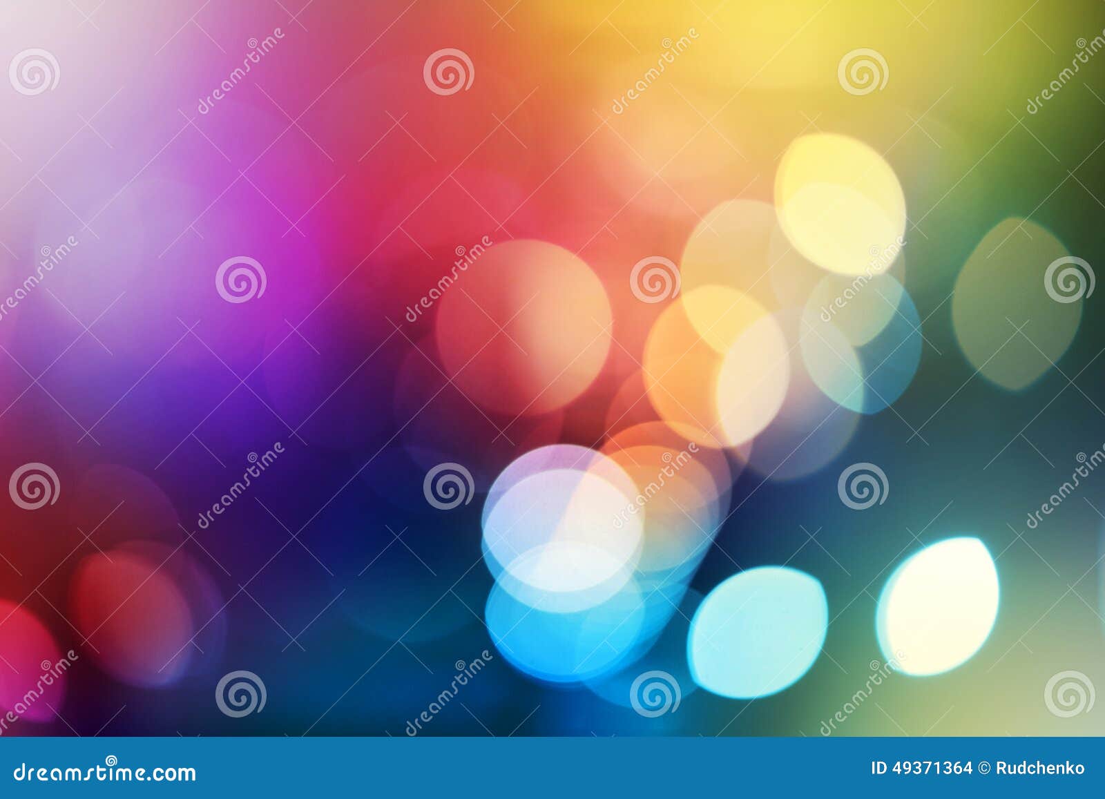 Abstract City Lights Blur Blinking Background. Stock Photo - Image of ...