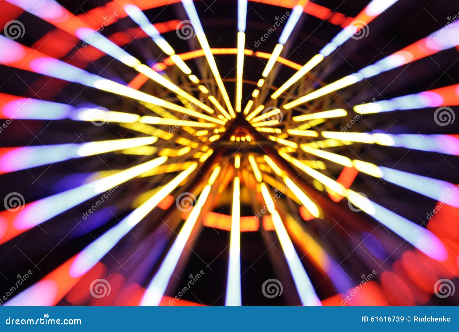 Abstract City Lights Blur Blinking Background. Stock Image - Image of ...