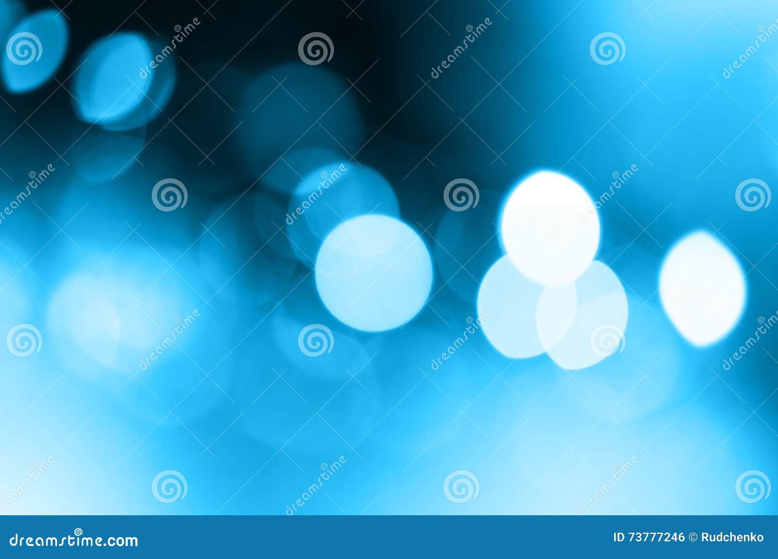 Abstract City Lights Blur Blinking Background. Soft Focus. Stock Photo ...