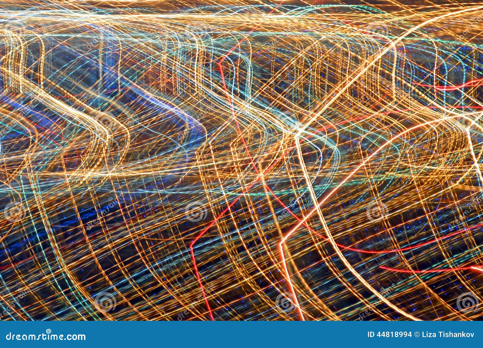 Abstract city lights stock photo. Image of design, waves - 44818994