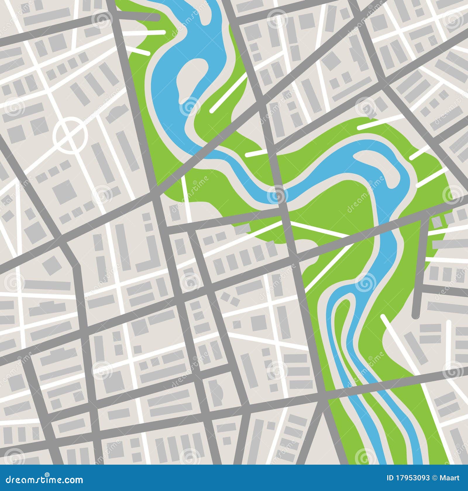 Abstract city map stock vector. Illustration of cities - 17953093