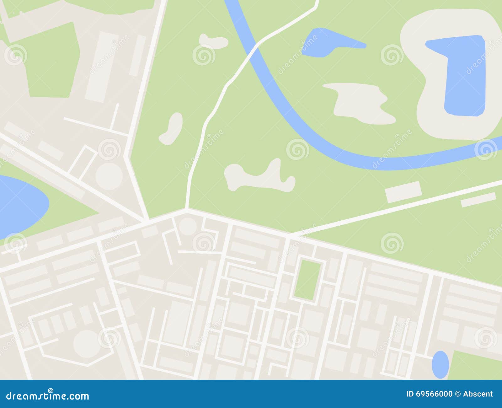 Abstract city map stock vector. Illustration of background - 69566000