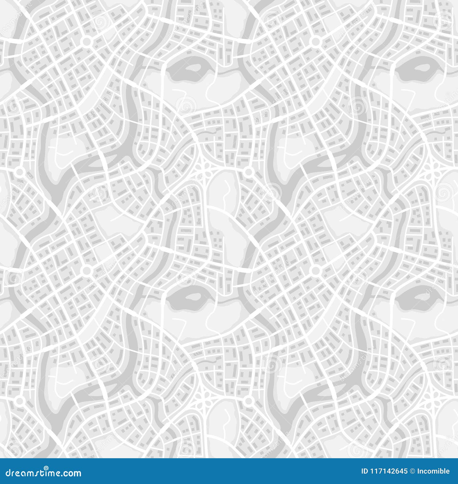 Abstract City Map Seamless Pattern. Stock Vector - Illustration of plan ... Abstract City Map Seamless Pattern. Stock Vector - Illustration of plan ...
