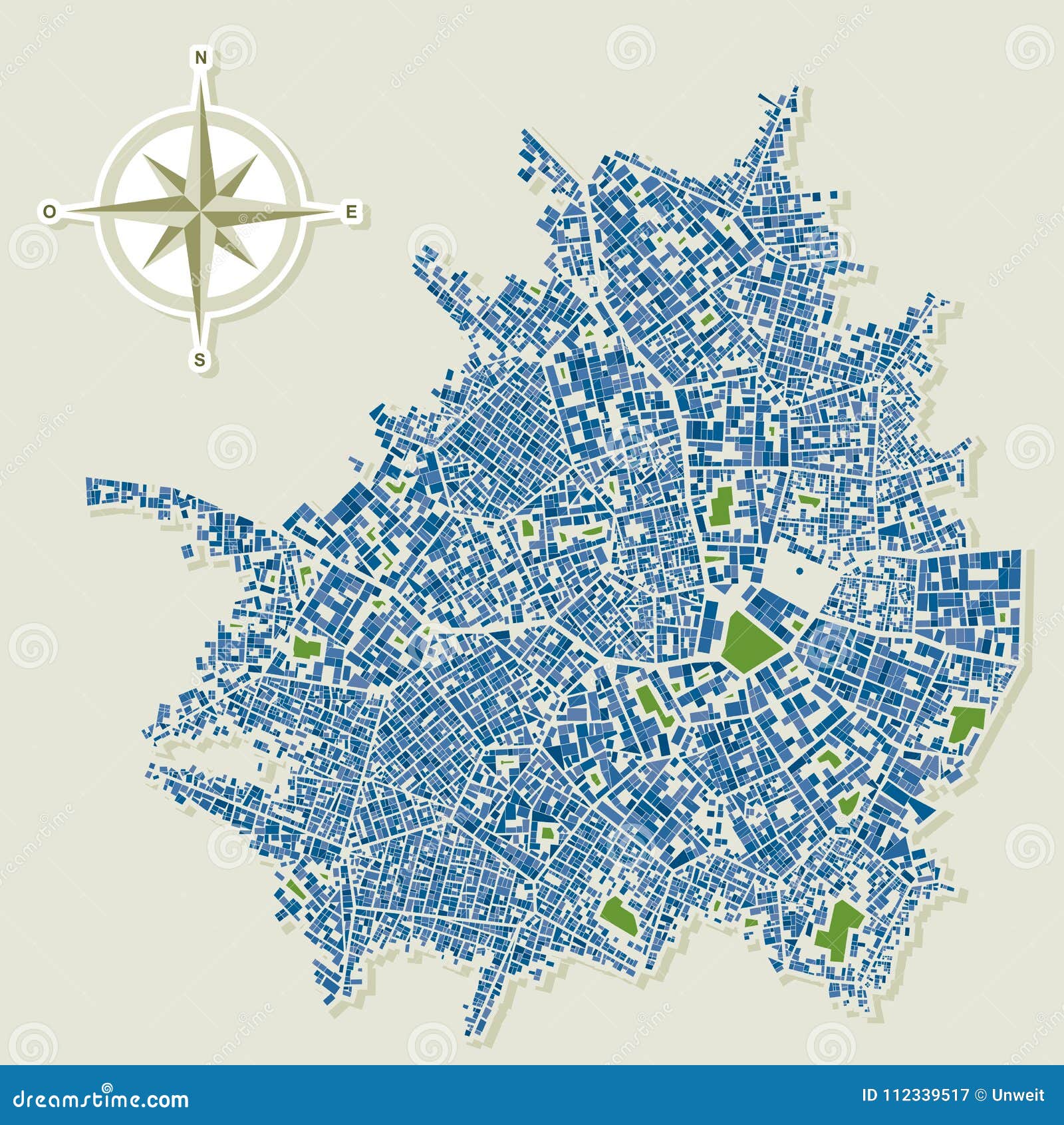 Abstract city map stock vector. Illustration of line - 112339517