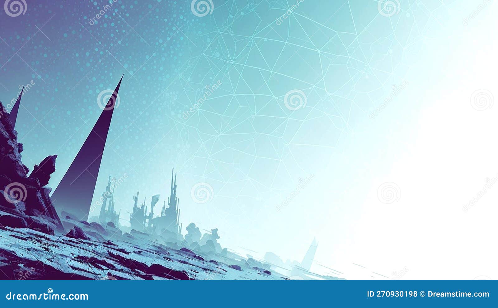 Cityscape Polygon Effect Background with Rock Texture Stock ...