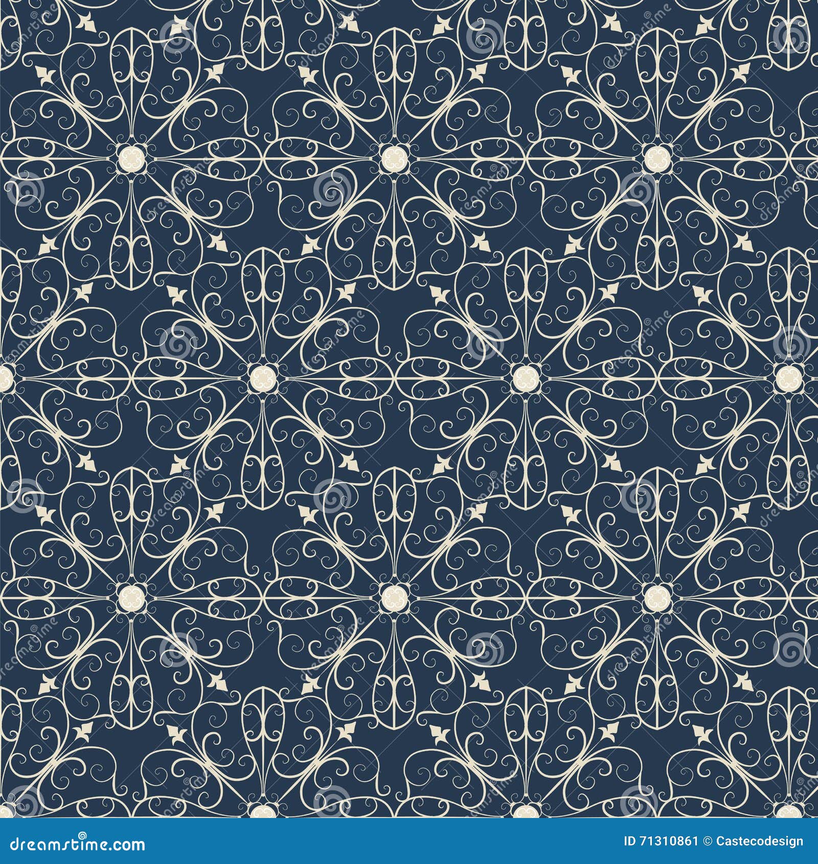 Abstract classic ornament stock vector. Illustration of fabric - 71310861