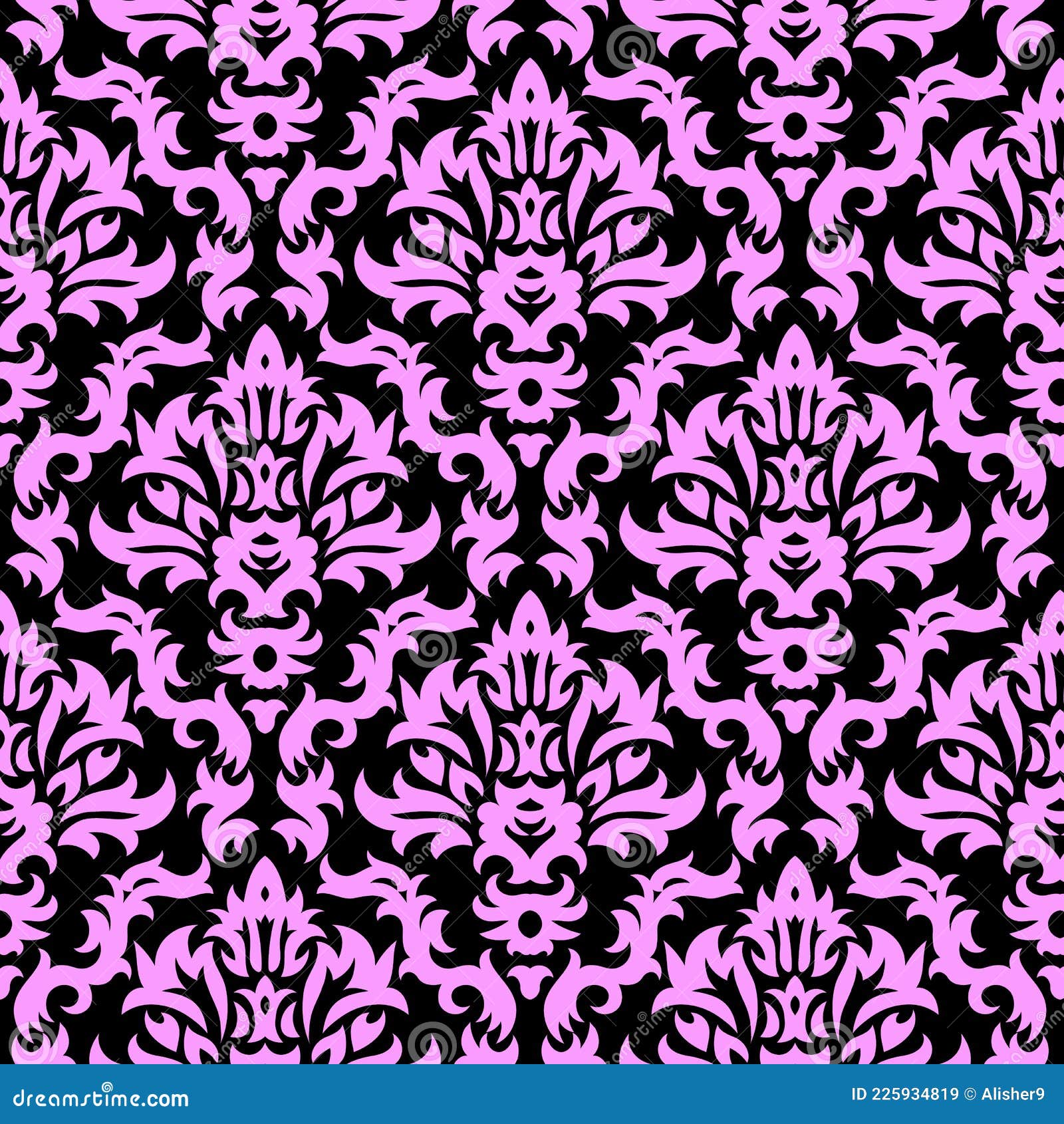 Abstract Classic Seamless Pattern Background Stock Vector ...