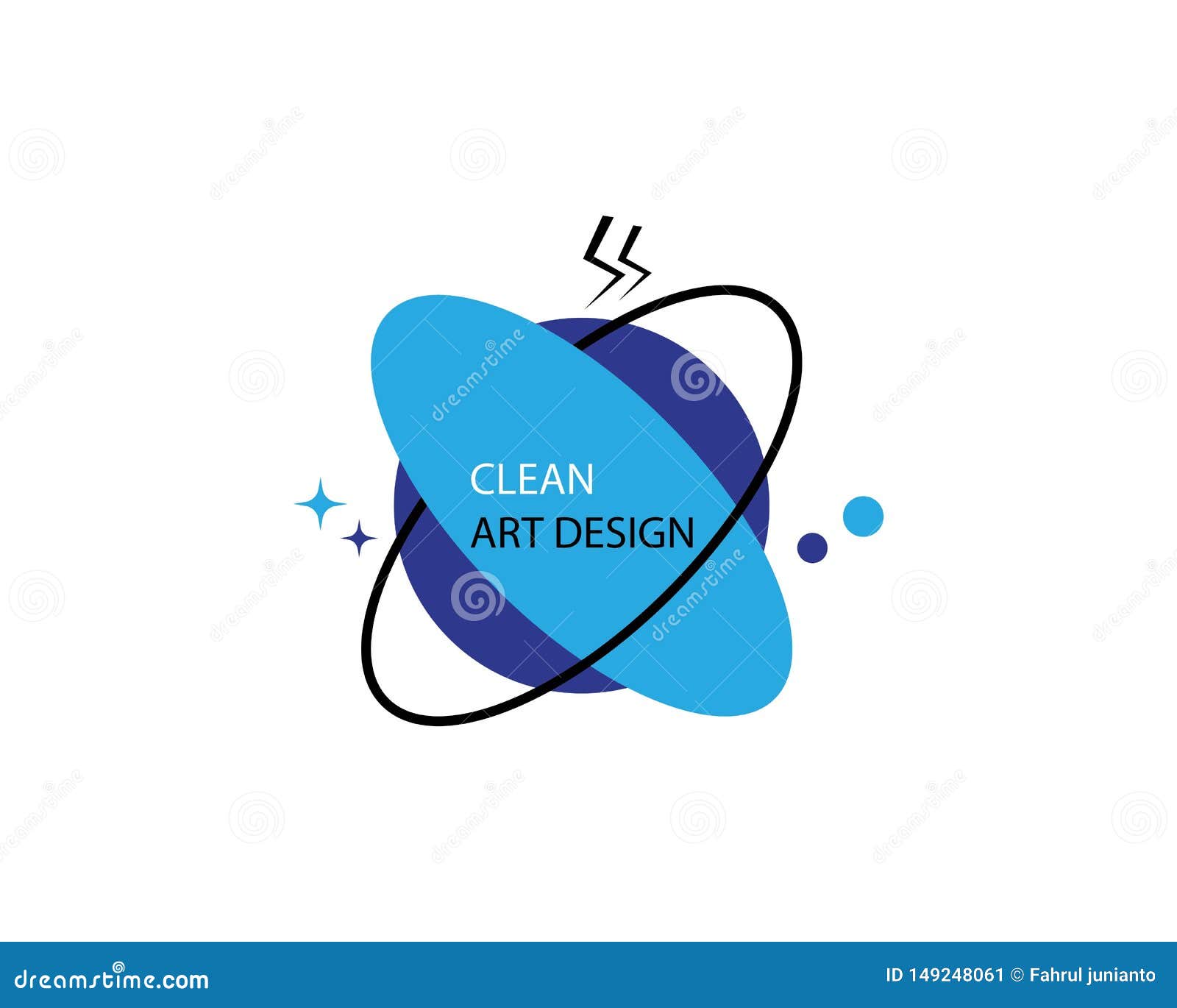Abstract Clean Color Logo Template Stock Illustration - Illustration of ...