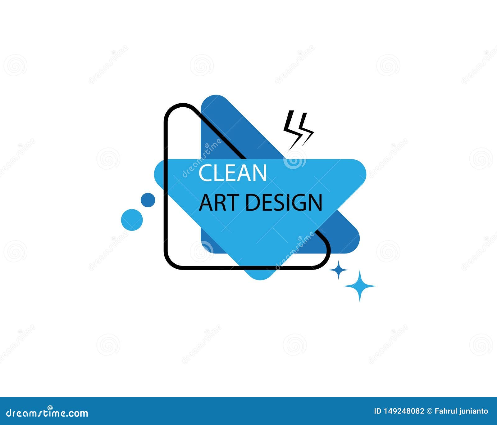 Abstract Clean Color Logo Template Stock Vector - Illustration of ...