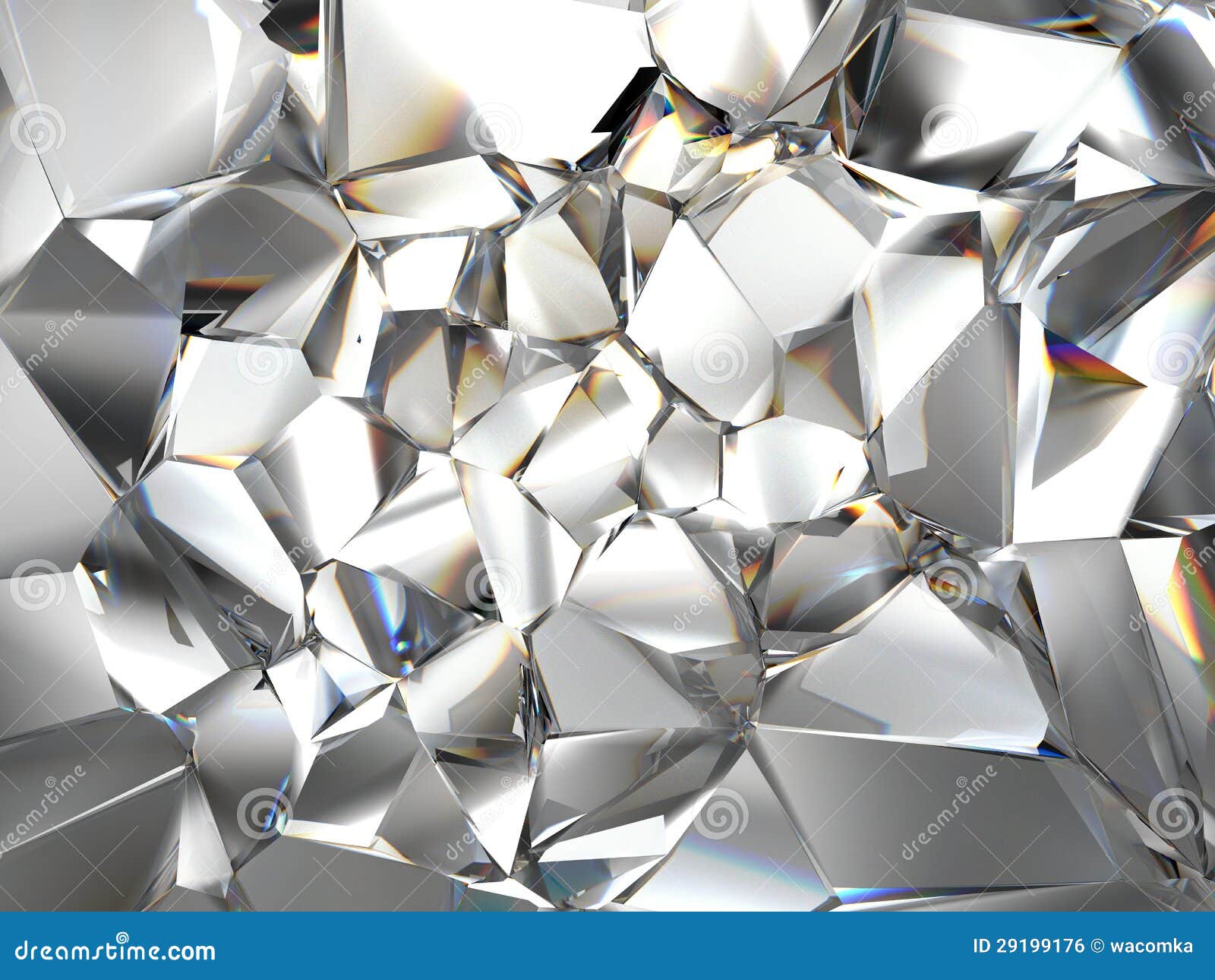 Abstract Clear Crystal Glass Background Stock Illustration ...