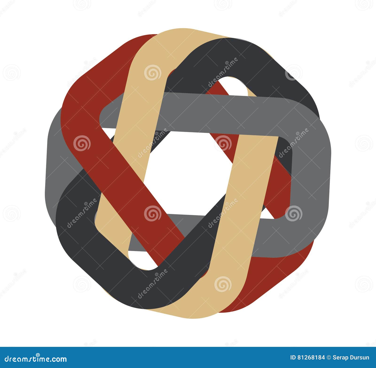 Abstract Clew Concept stock illustration. Illustration of colorful ...