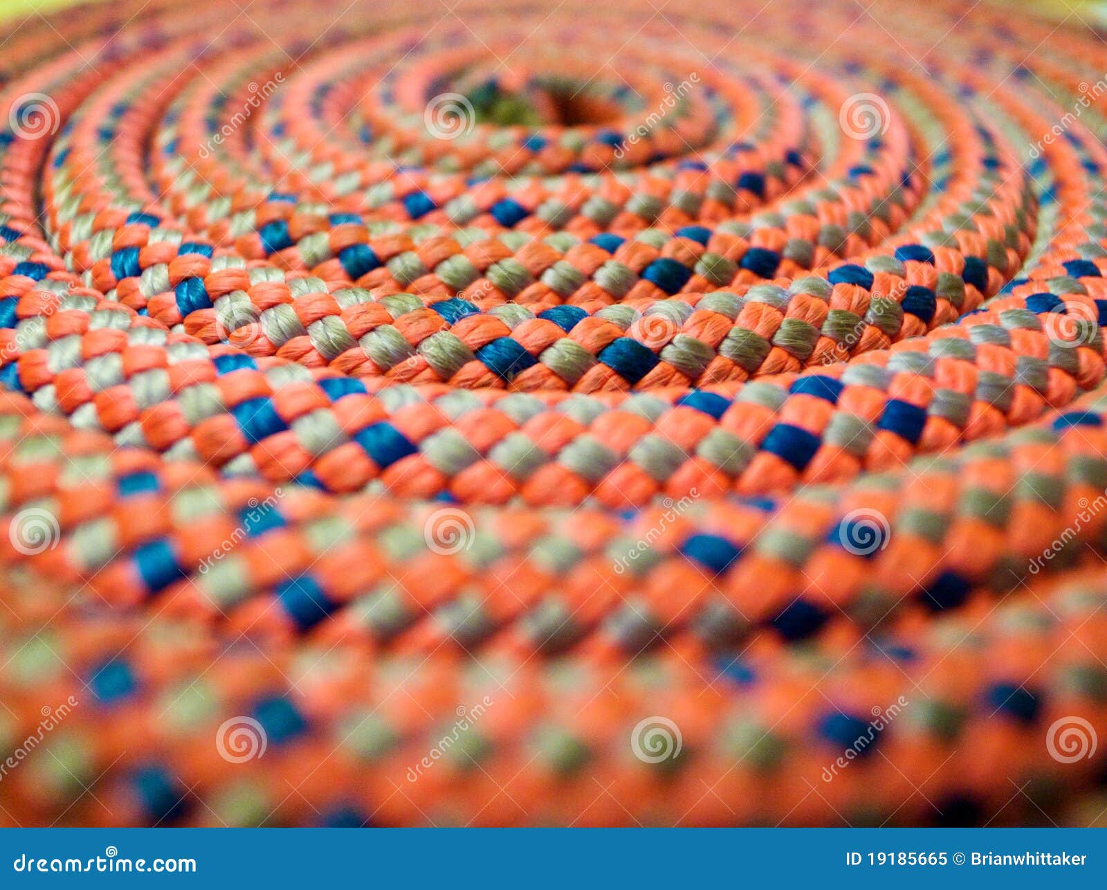 Abstract Climbing Rope with Selective Focus Stock Image - Image of ...