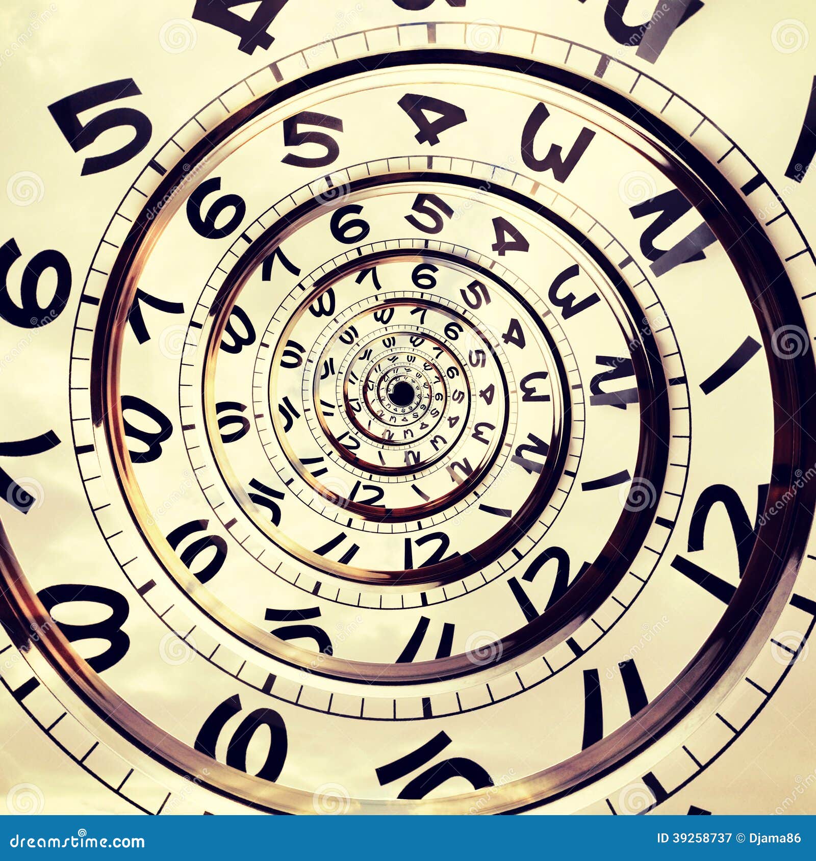 Abstract clock stock image. Image of effect, clock, moment - 39258737