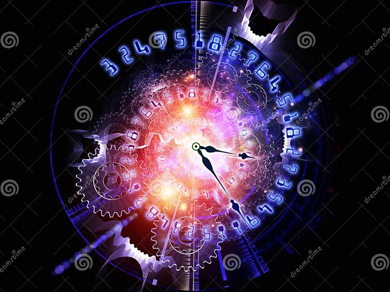 Abstract clock background stock photo. Image of wallpaper - 24145872