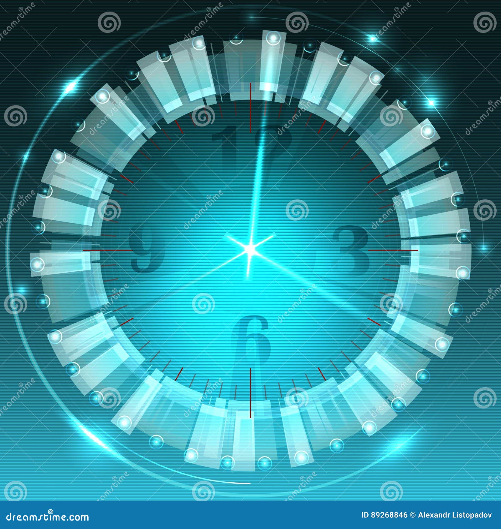 Abstract Clock Background - Conceptual Vector Stock Vector ... Abstract Clock Background - Conceptual Vector Stock Vector ...