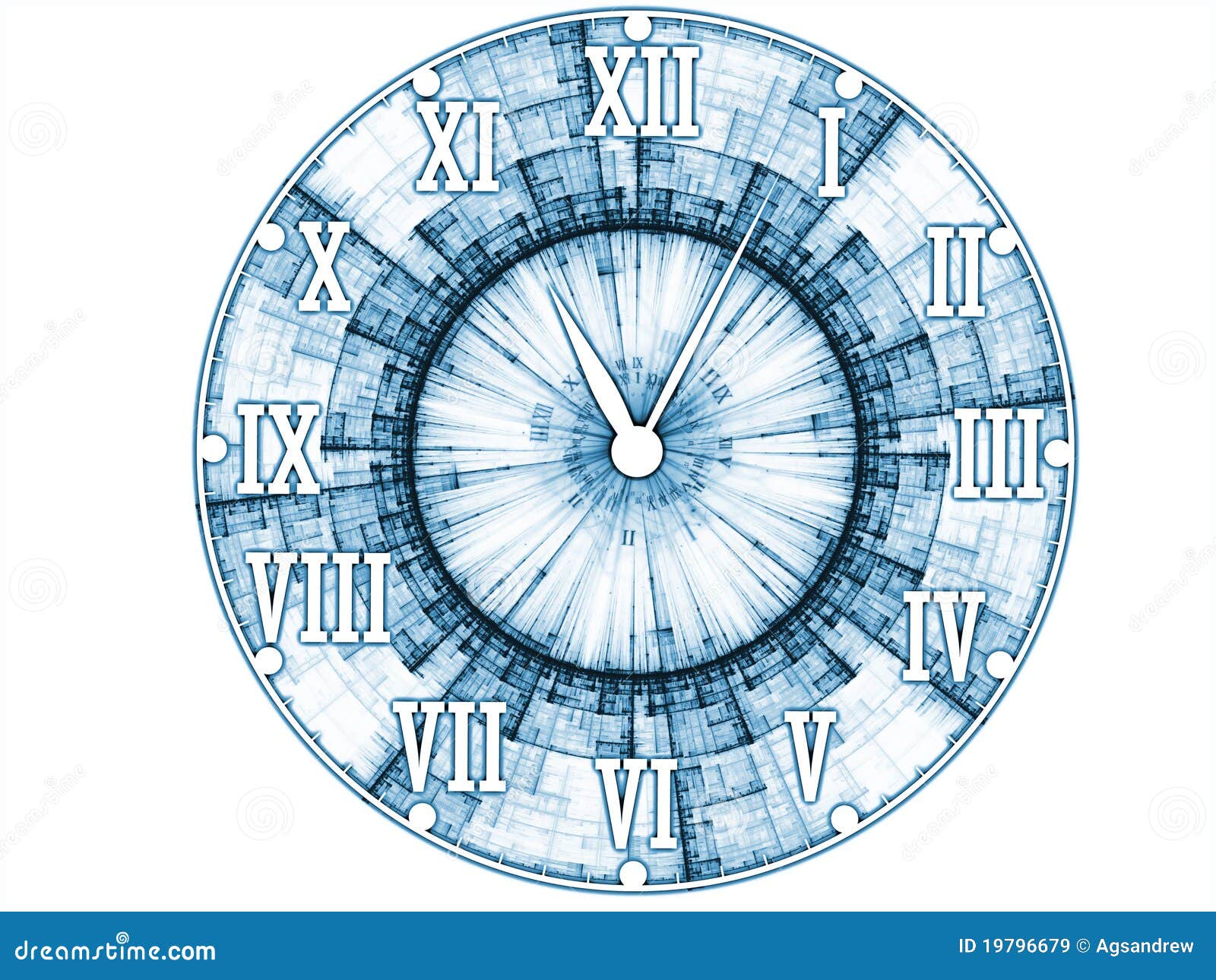Abstract Clock Face stock illustration. Illustration of clock - 19796679