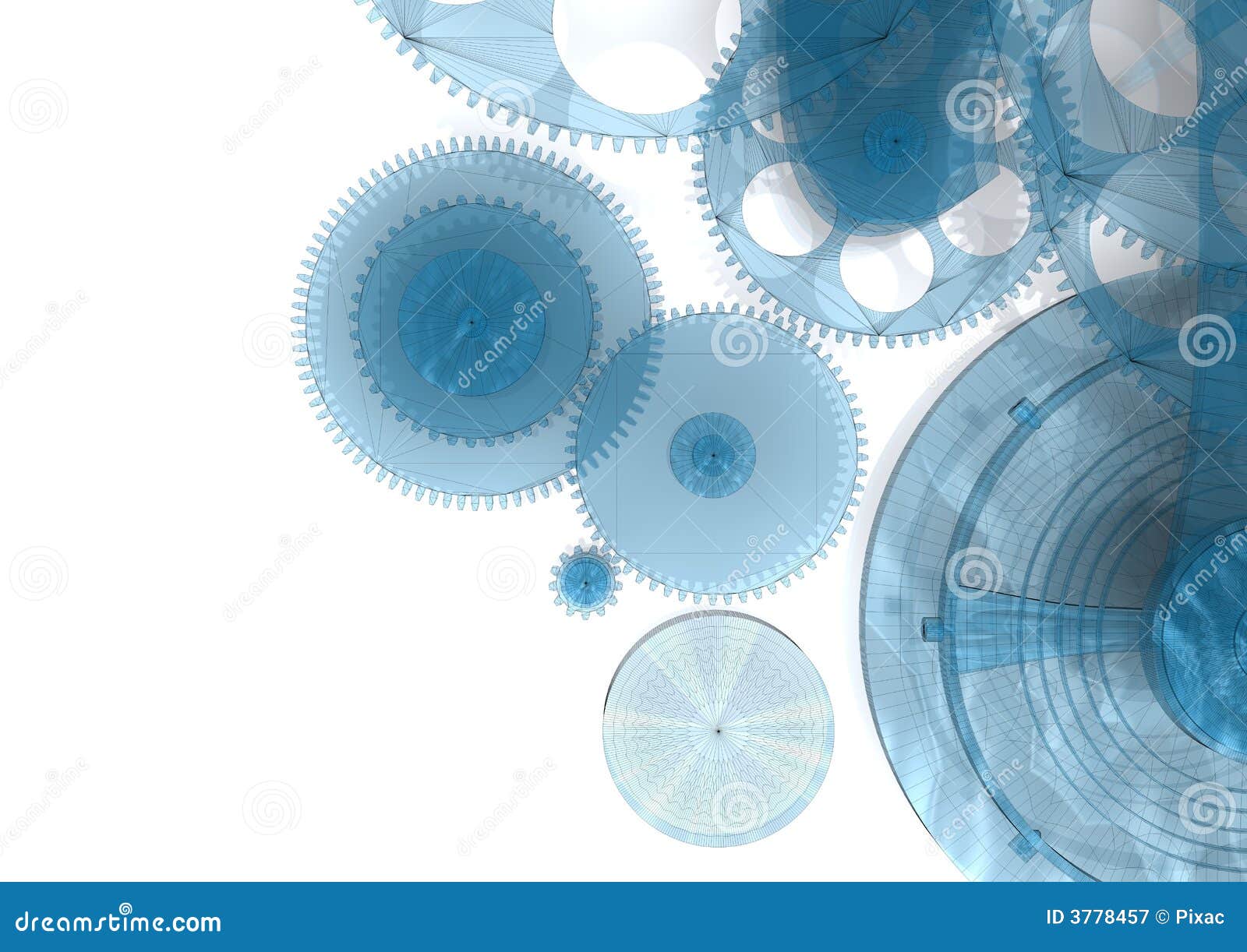 Abstract clockwork stock illustration. Illustration of progress - 3778457