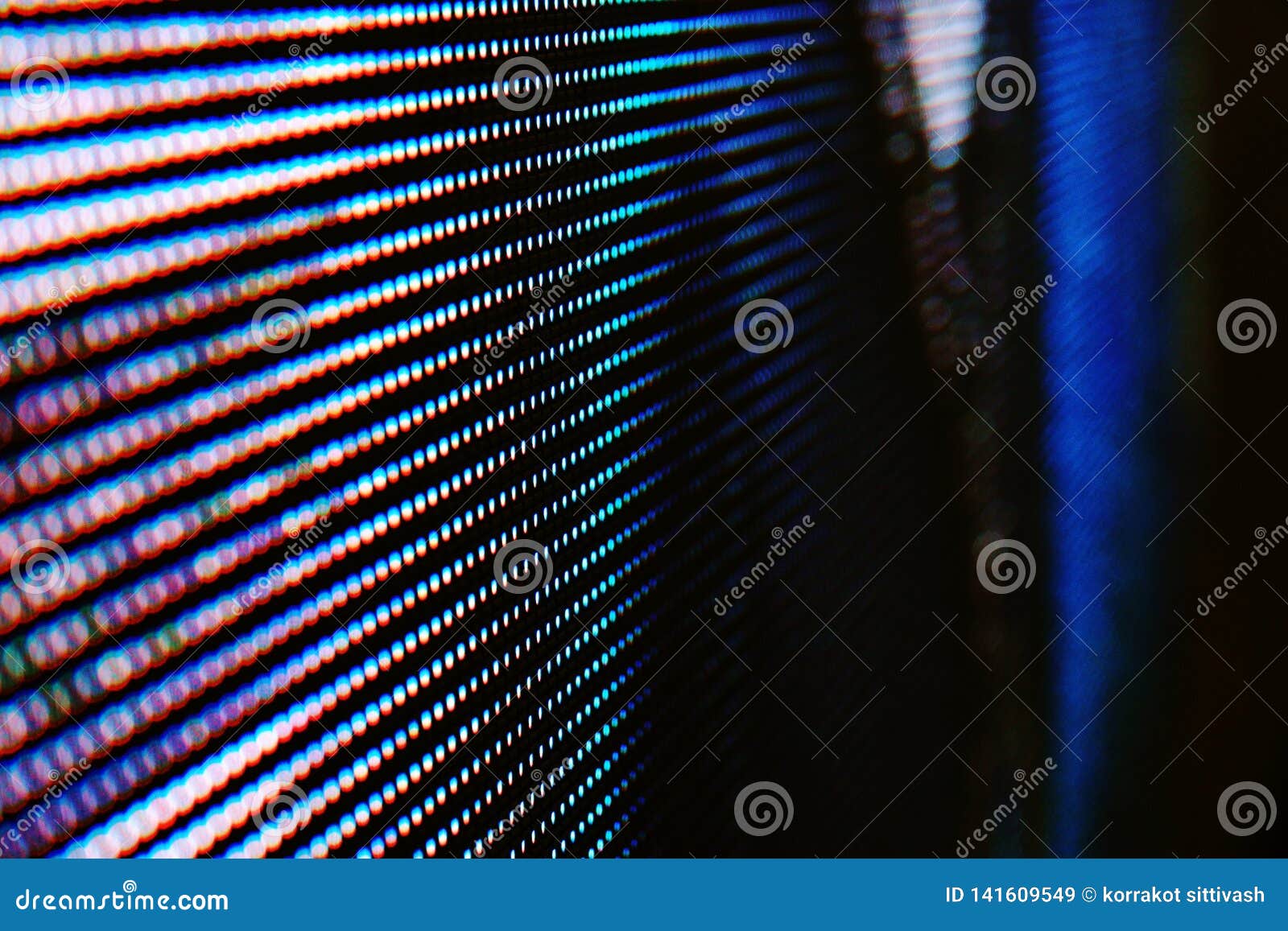 Abstract Close Up Bright Colored LED SMD Video Wall Abstract Background ...