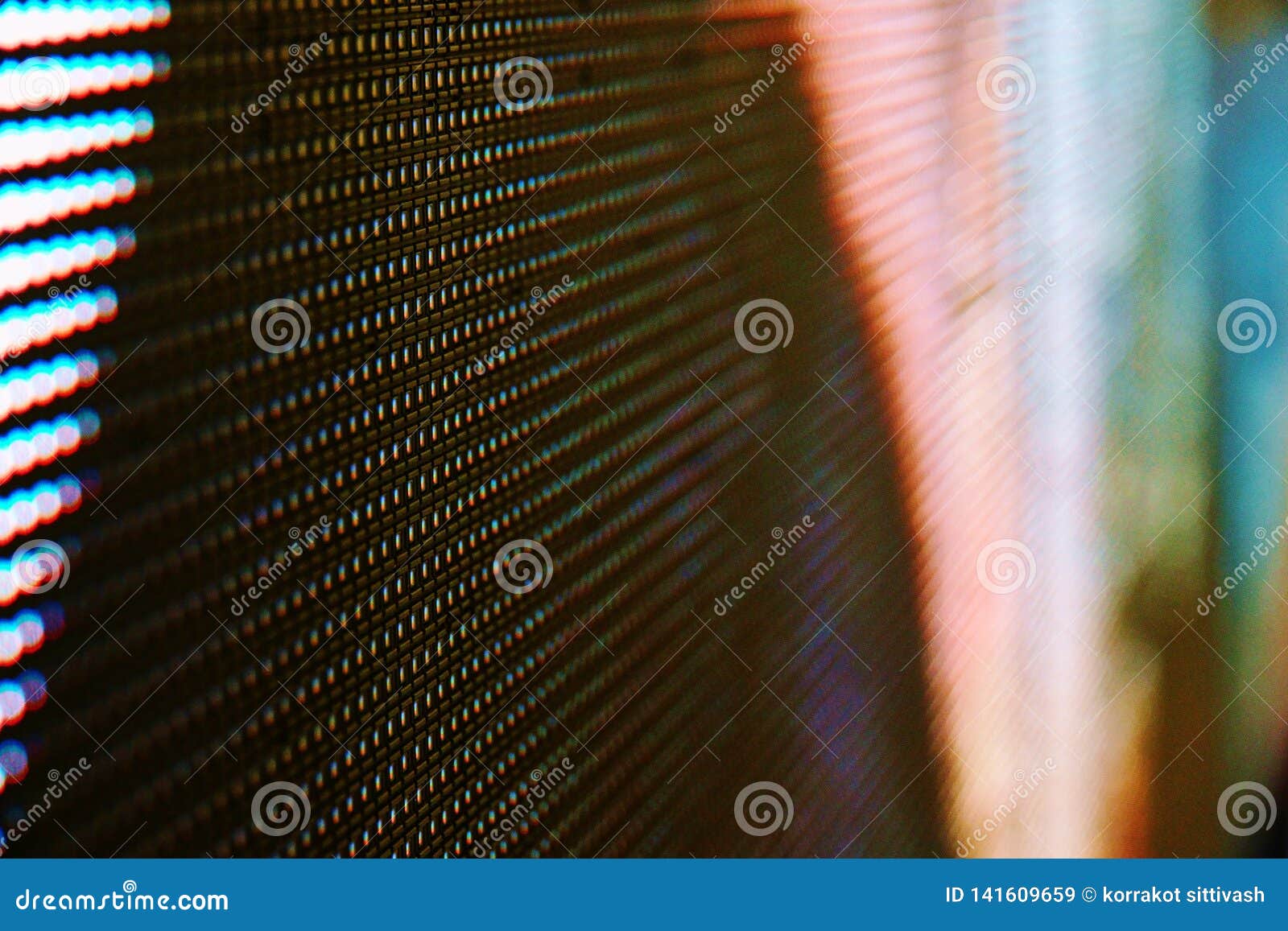 Abstract Close Up Bright Colored LED SMD Video Wall Abstract Background ...