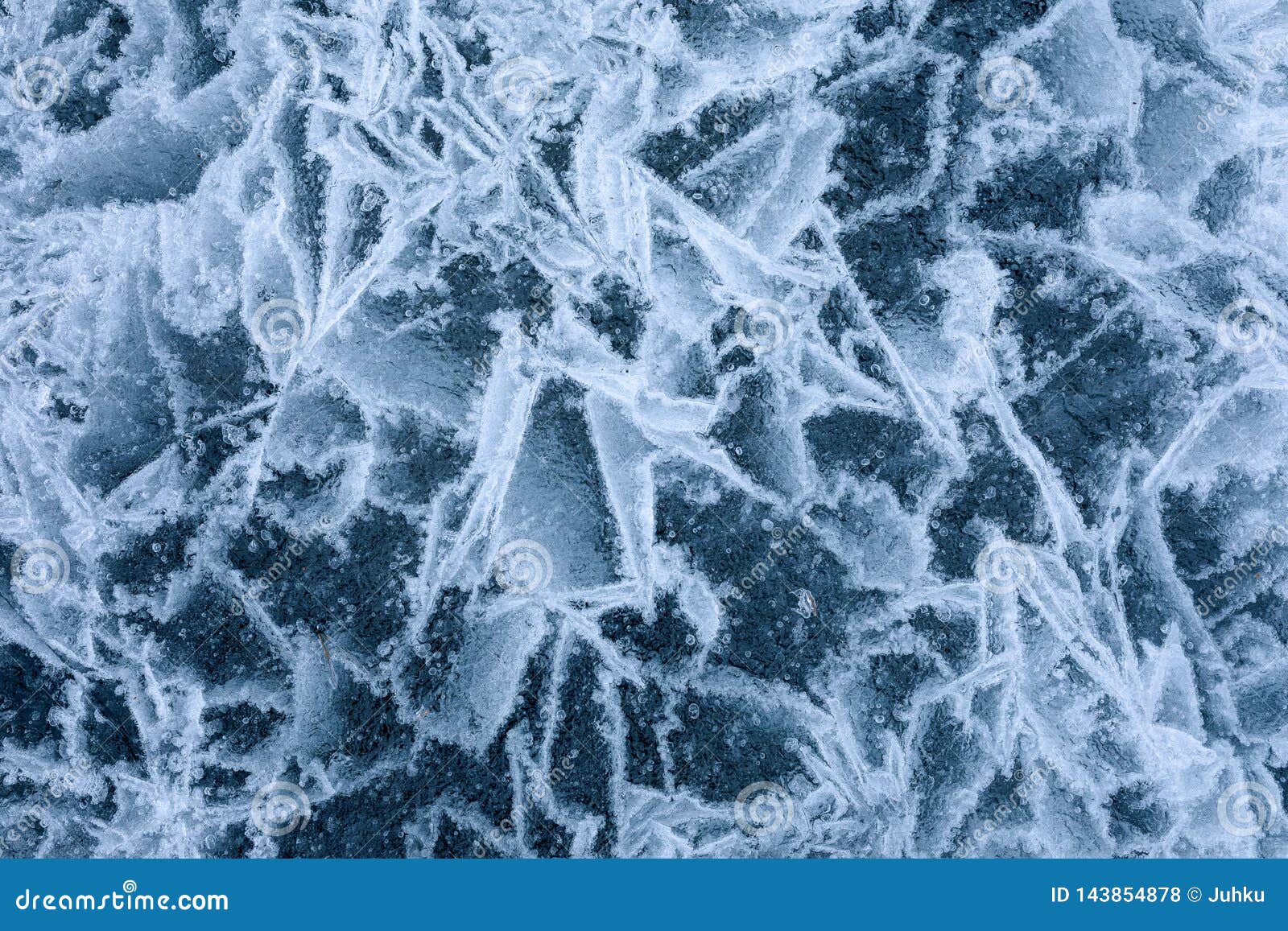 Abstract Close-up of Broken Ice Surface Stock Photo - Image of abstract ...