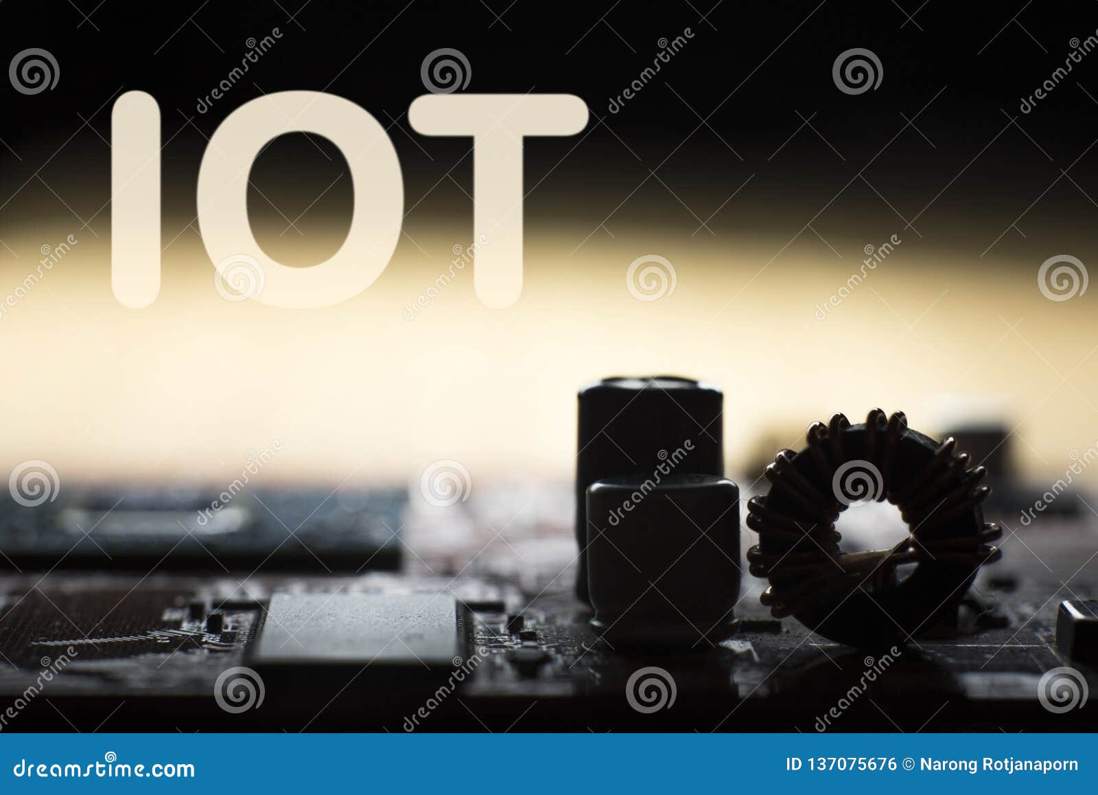 Abstract,close Up of Mainboard Electronic Computer Background. IOT ...