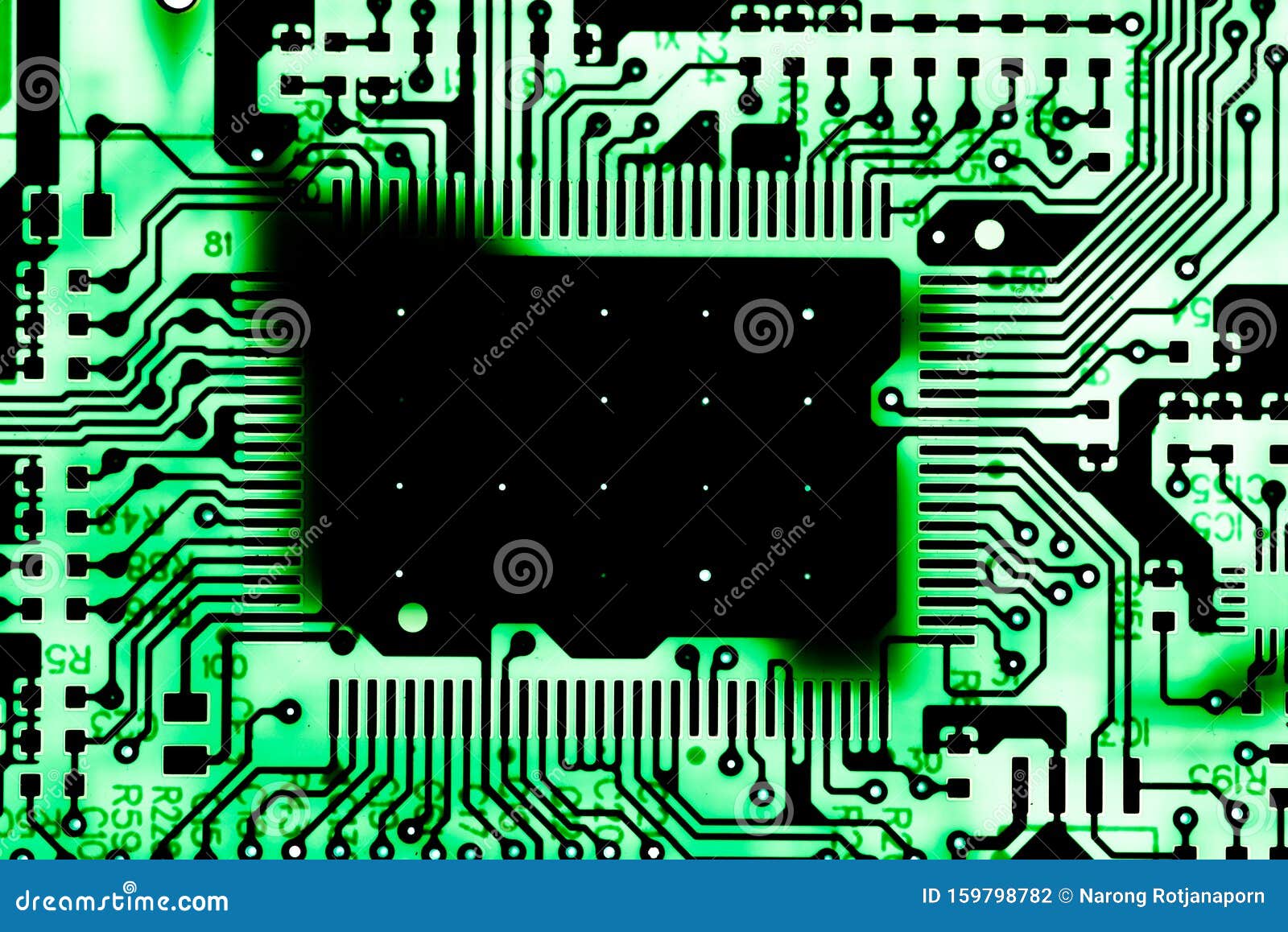 Abstract,close Up of Mainboard Electronic Computer Background Logic ...