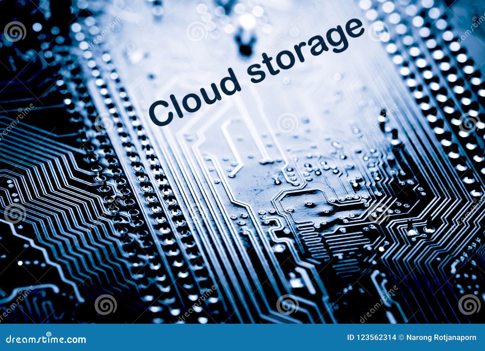 Abstract,close Up of Mainboard Electronic Computer Background. Cloud ...