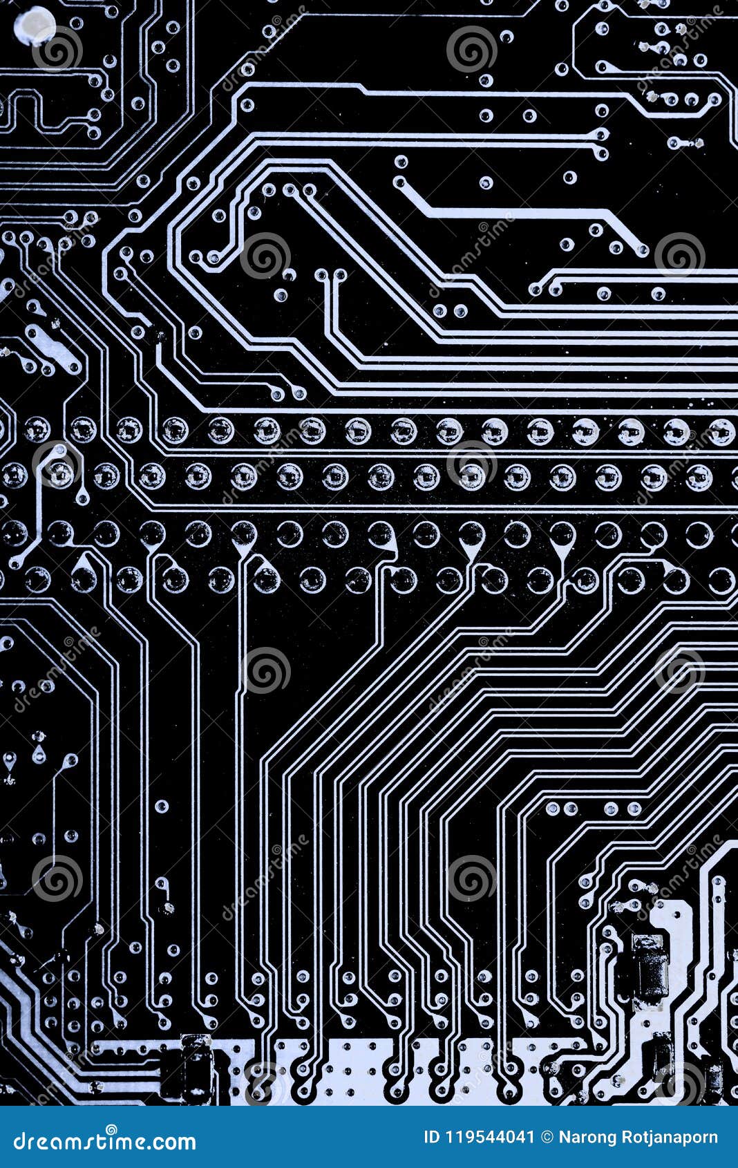Abstract,close Up of Mainboard Electronic Computer Background. Logic ...
