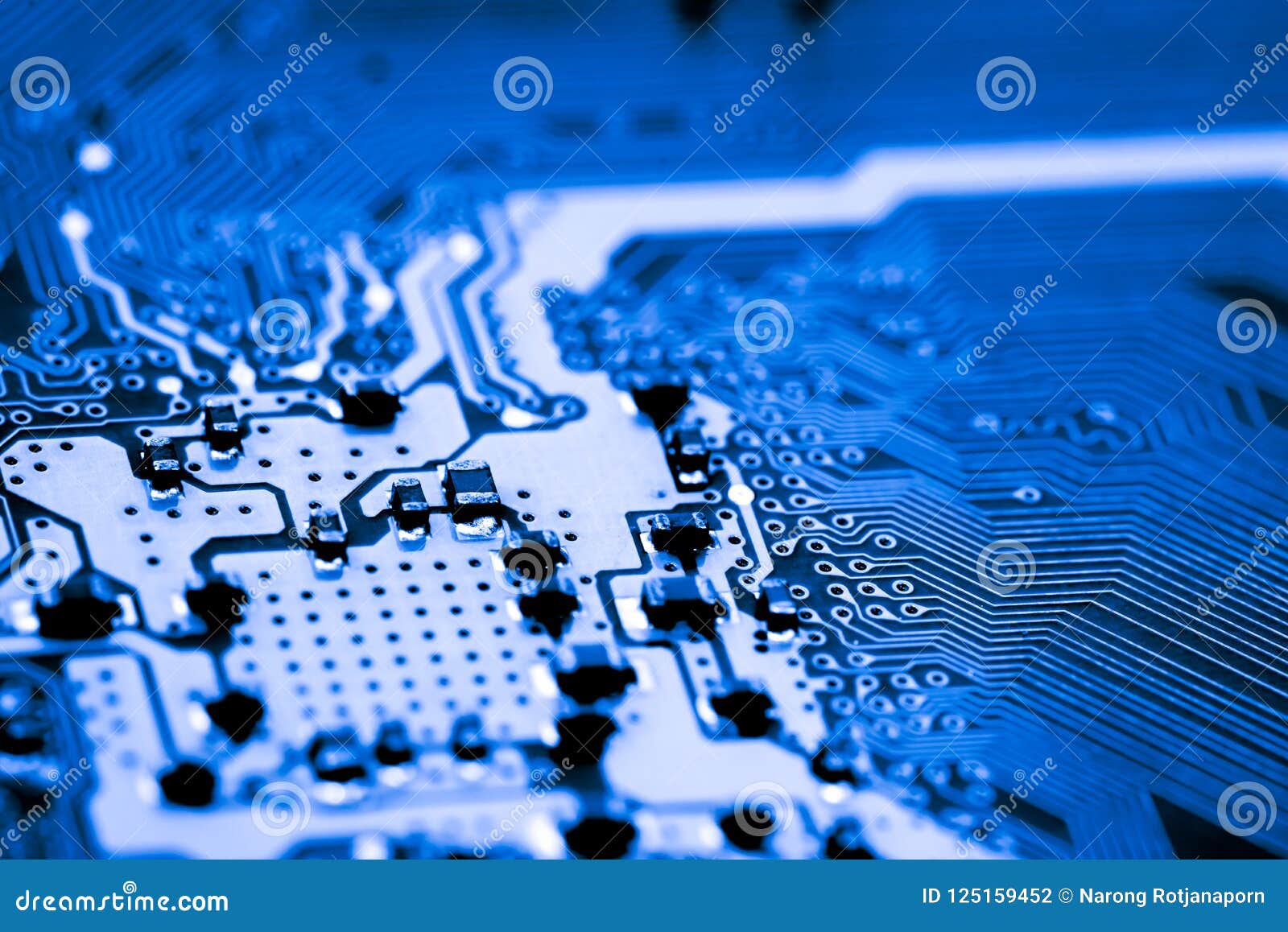 Abstract,close Up of Mainboard Electronic Computer Background. Logic ...