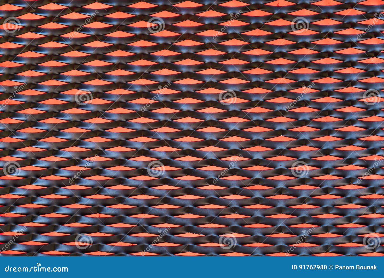 Abstract Close Up of Modern Interior Architectural Metal Wall Stock ...