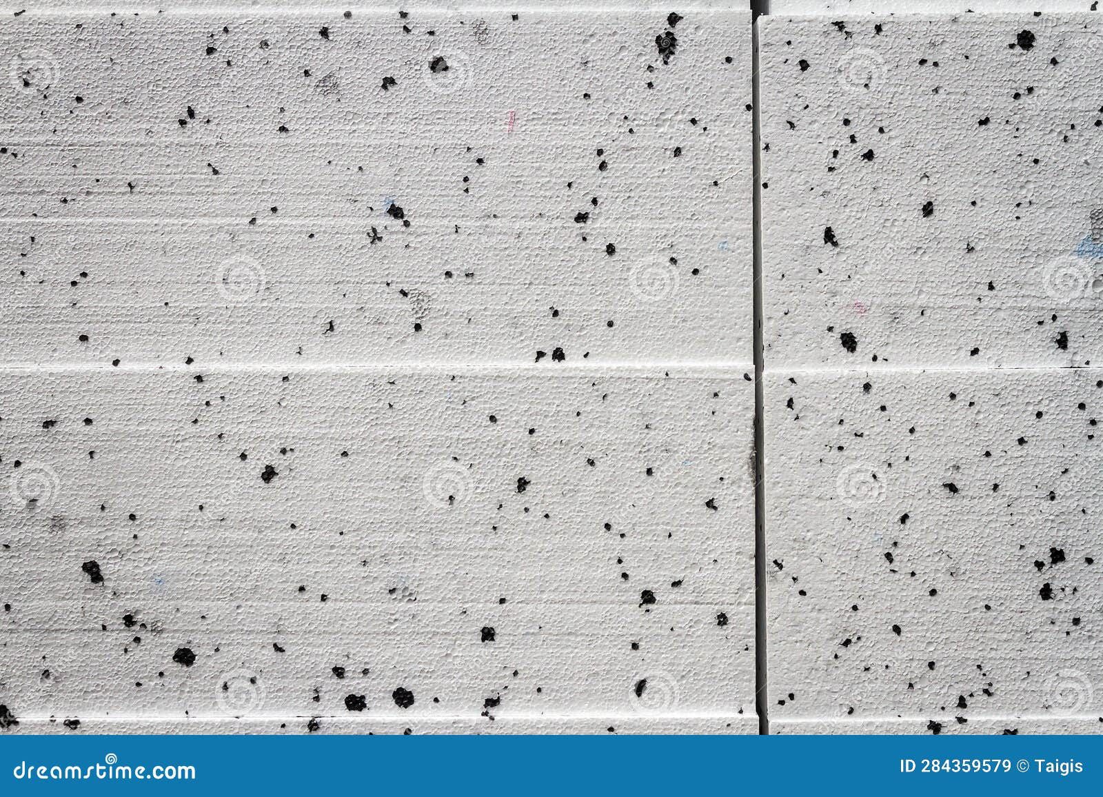 Abstract Close Up Texture Photo of Compressed White Styrofoam Blocks ...