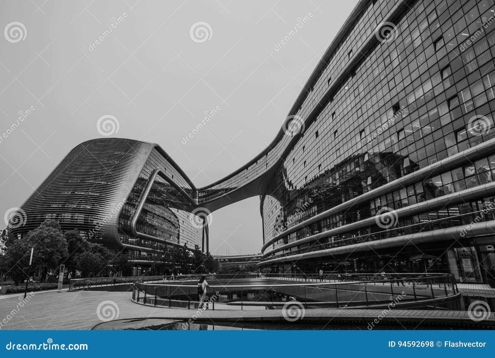 Detail Of An Egg Shape Structure By Isozaki Architect In Doha Editorial ...