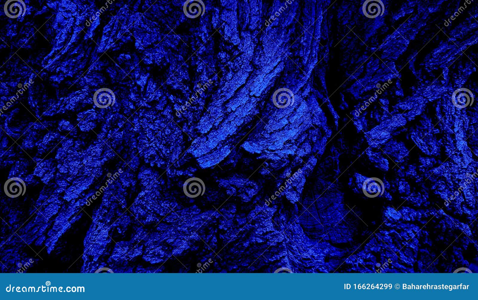 Abstract Closeup of a Blue Tree Bark Texture Background Stock Image ...