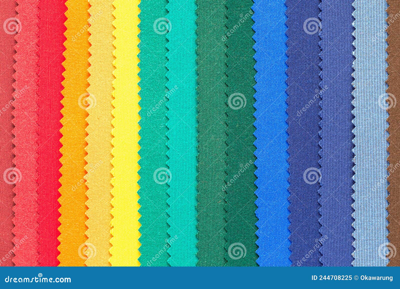 Abstract Closeup Detail of Multi Colorful Fabric Texture for Background ...
