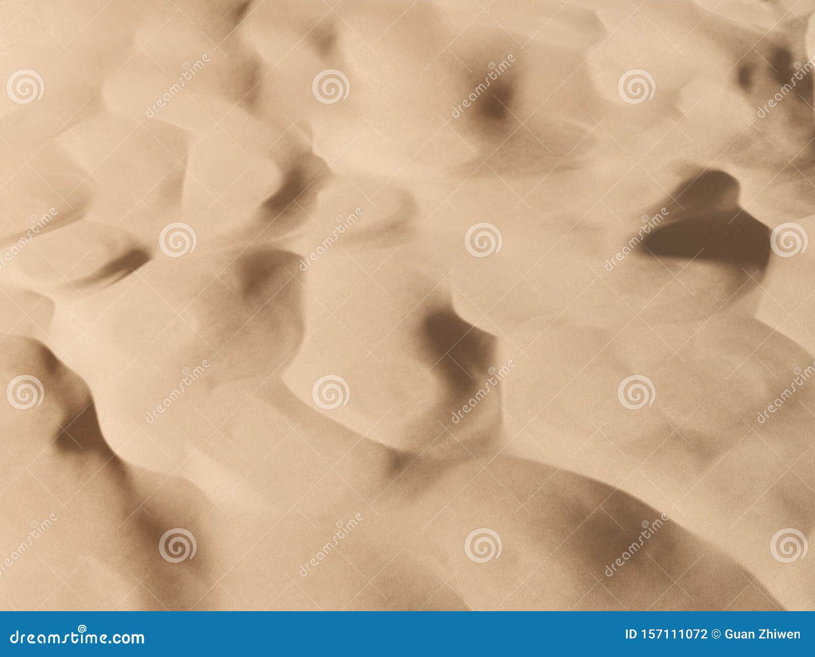 Abstract Closeup of Sand Dunes Pattern of Desert in the Summer Stock ...