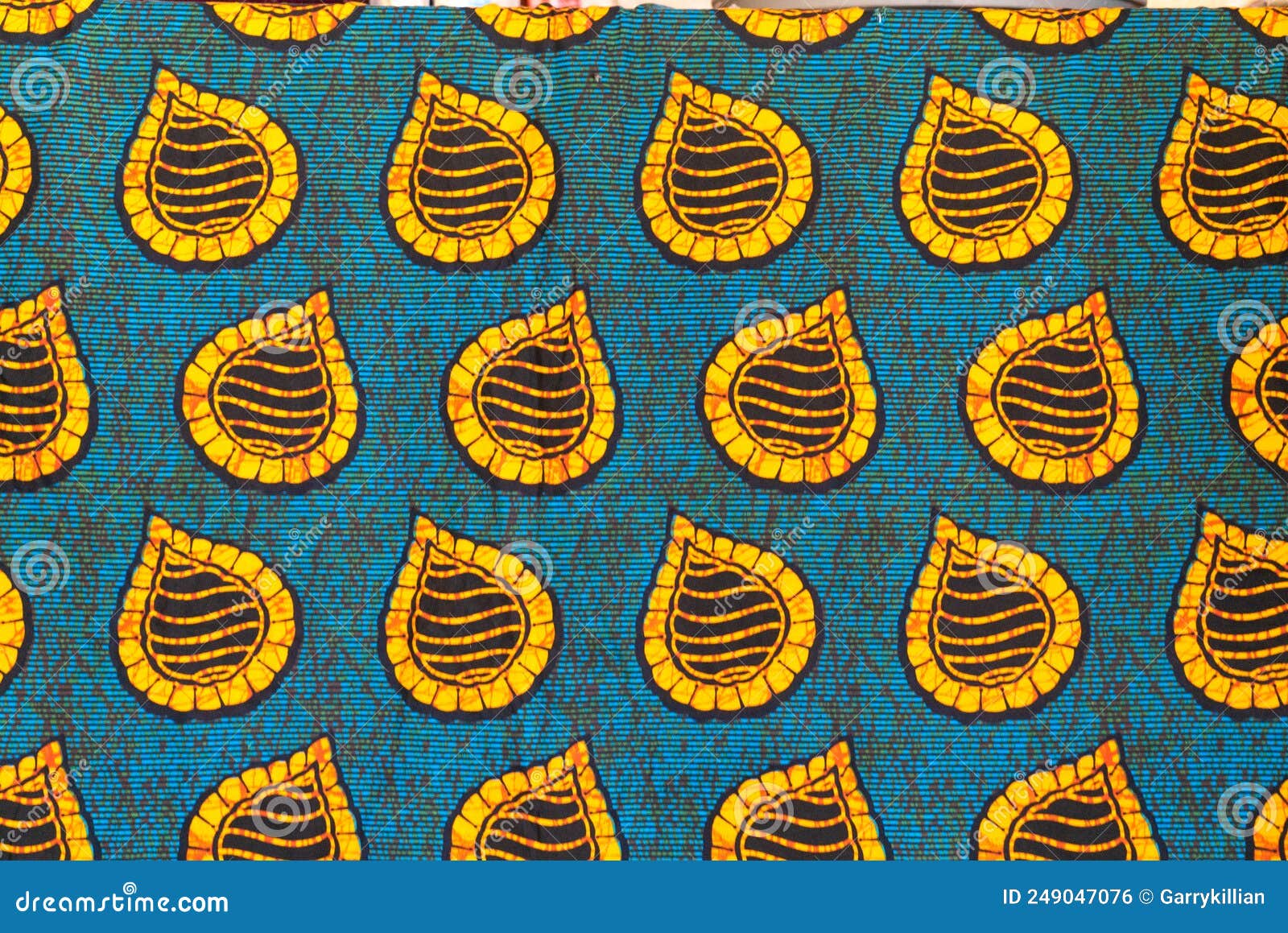 Abstract Cloth with Authentic Pattern Zanzibar Tanzania Stock Photo ...