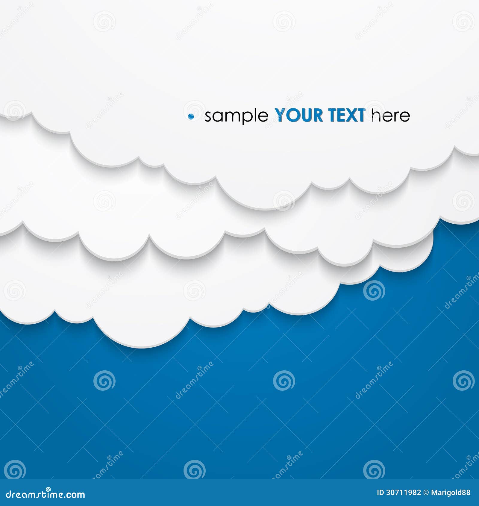 Abstract cloud background stock vector. Illustration of elegant - 30711982