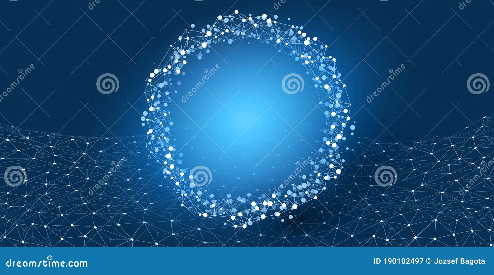 Abstract Cloud Computing and Global Network Connections Concept Design ...
