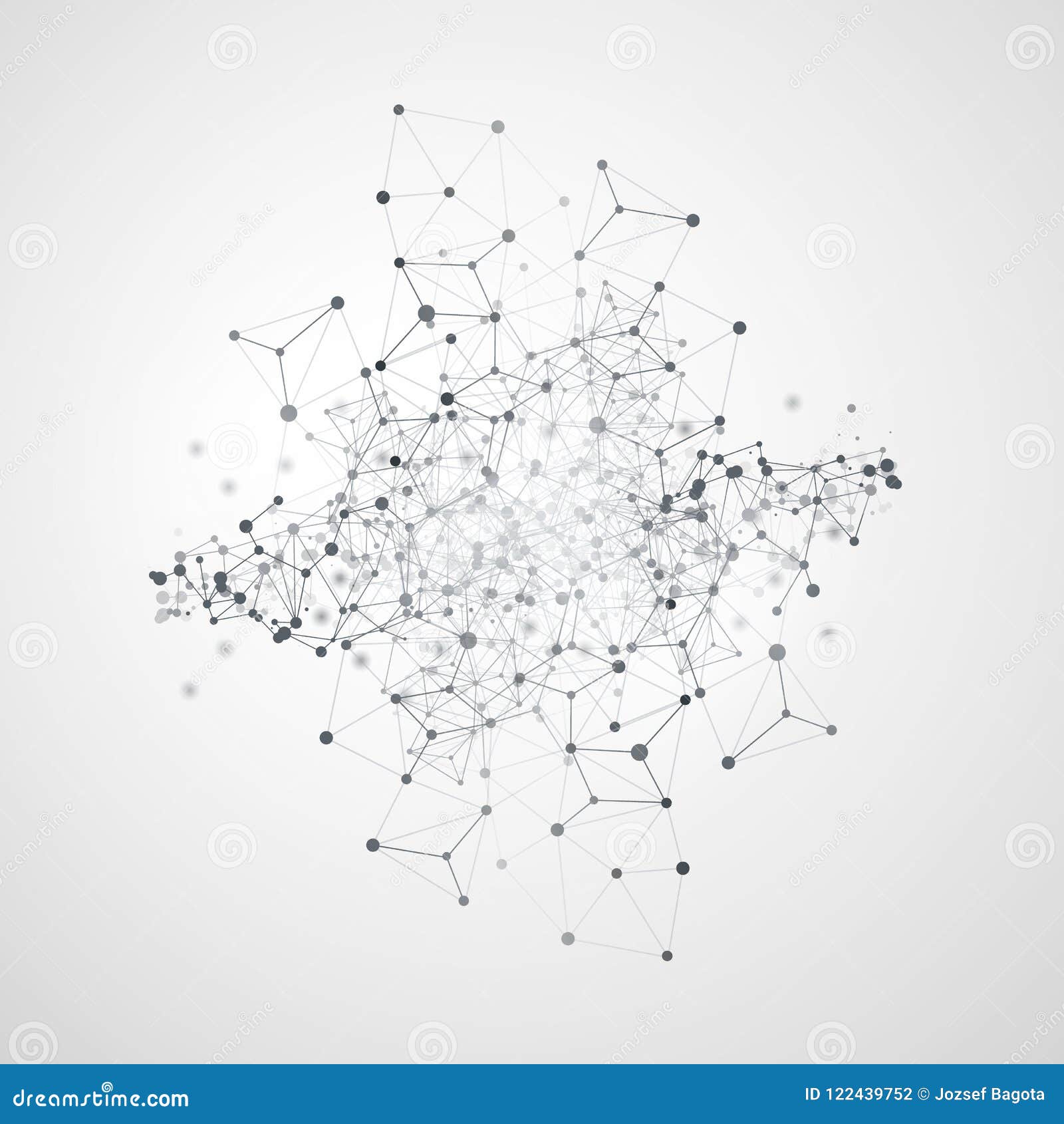 Abstract Cloud Computing and Global Network Connections Concept Design ...