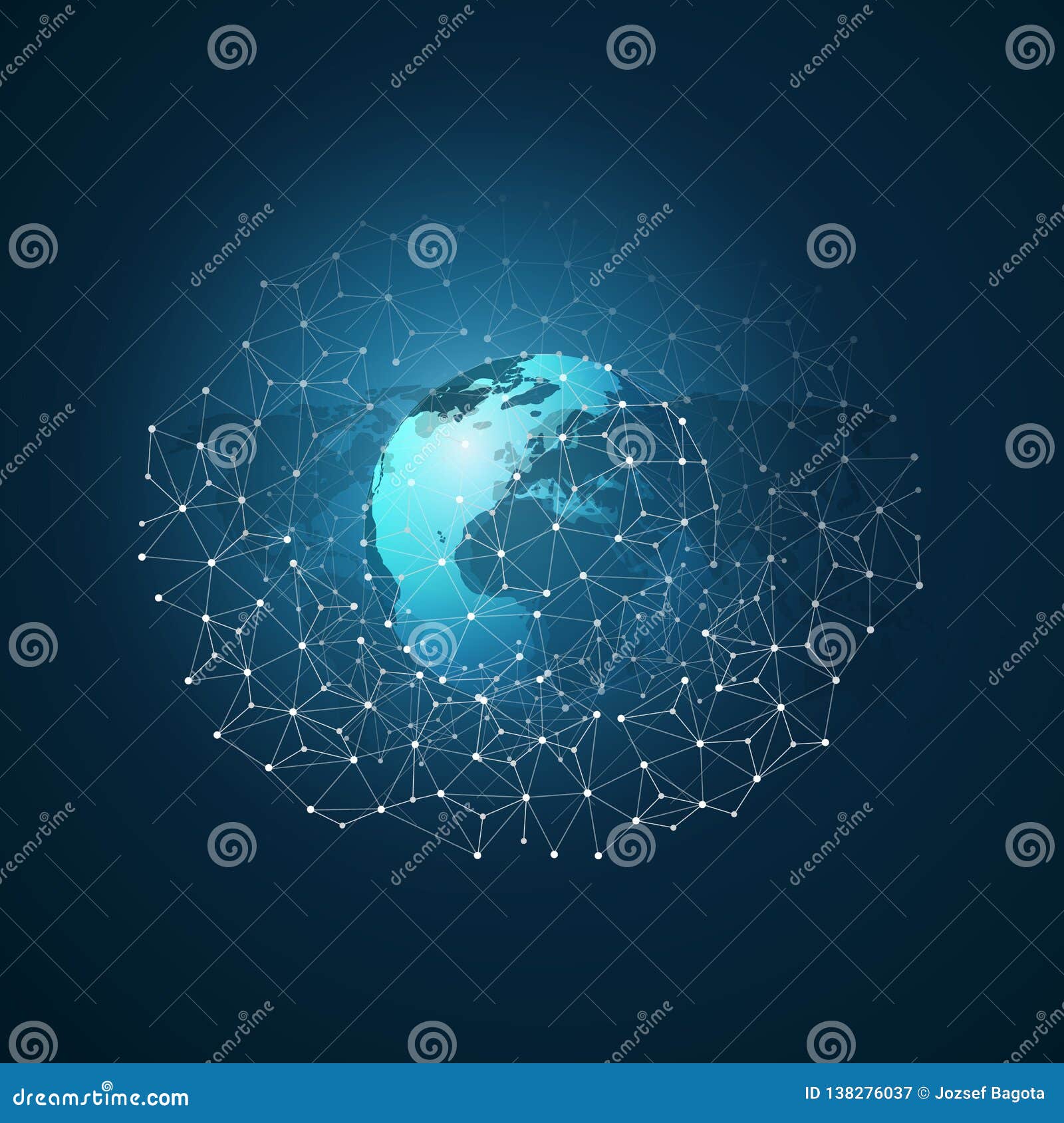 Cloud Computing and Networks with Globe - Abstract Global Digital ...