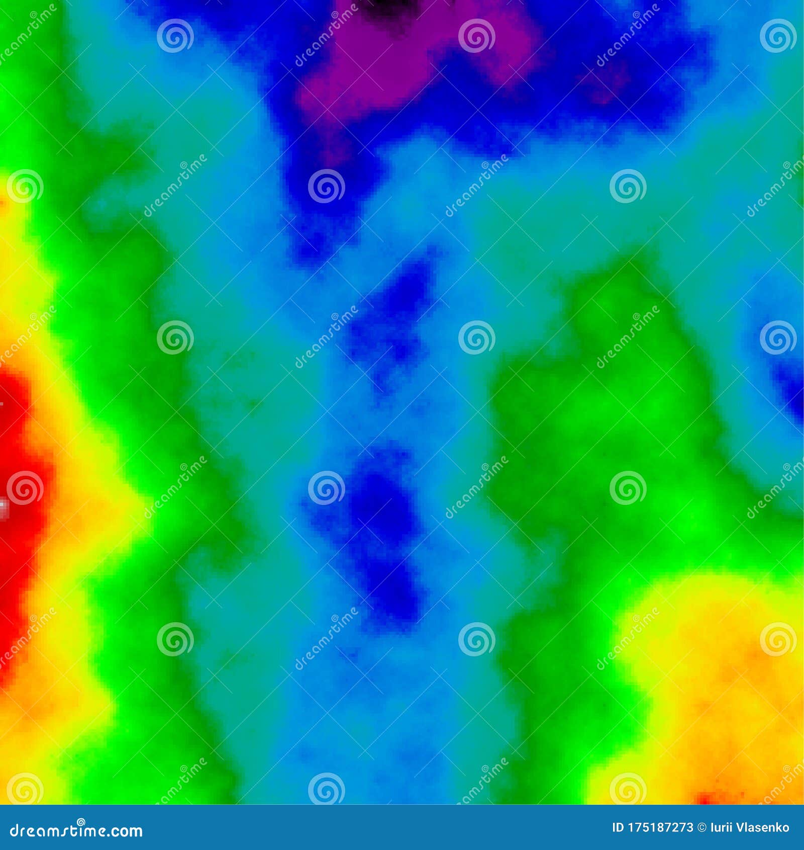 Abstract Cloud Diamond-square Algorithm Generative Art Background Illustration Stock Vector ...