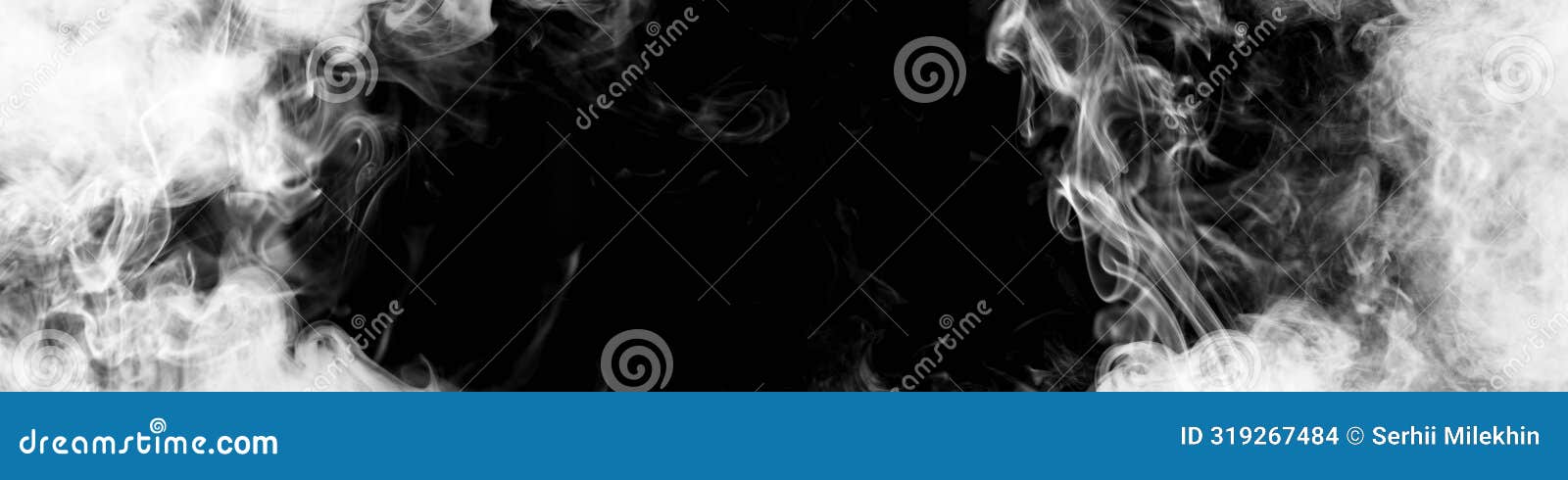 Abstract Cloud of Fog. Smoke Overlay Effect. Fog Overlay Effect Stock ...